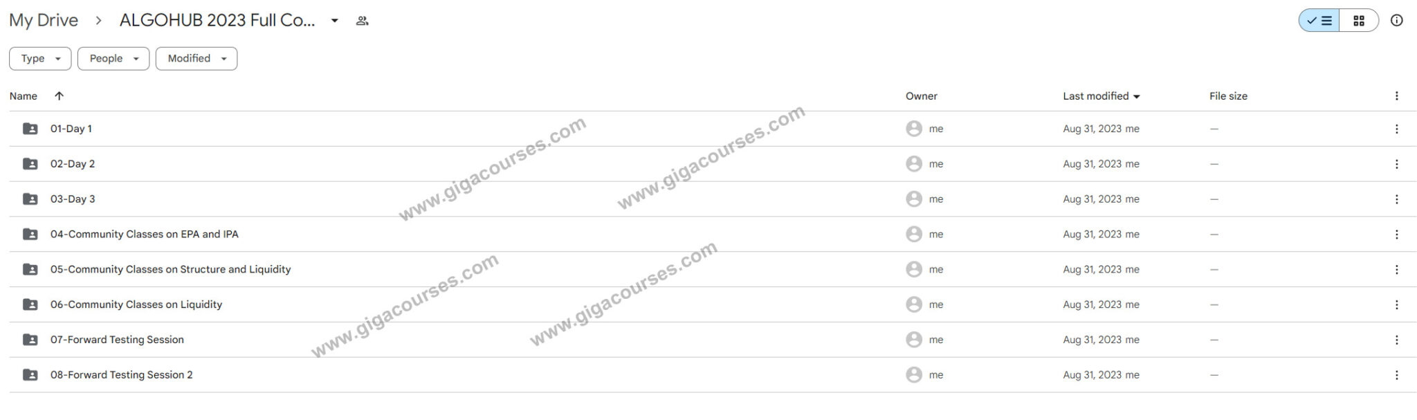 ALGOHUB 2023 Full Completed - Giga Courses