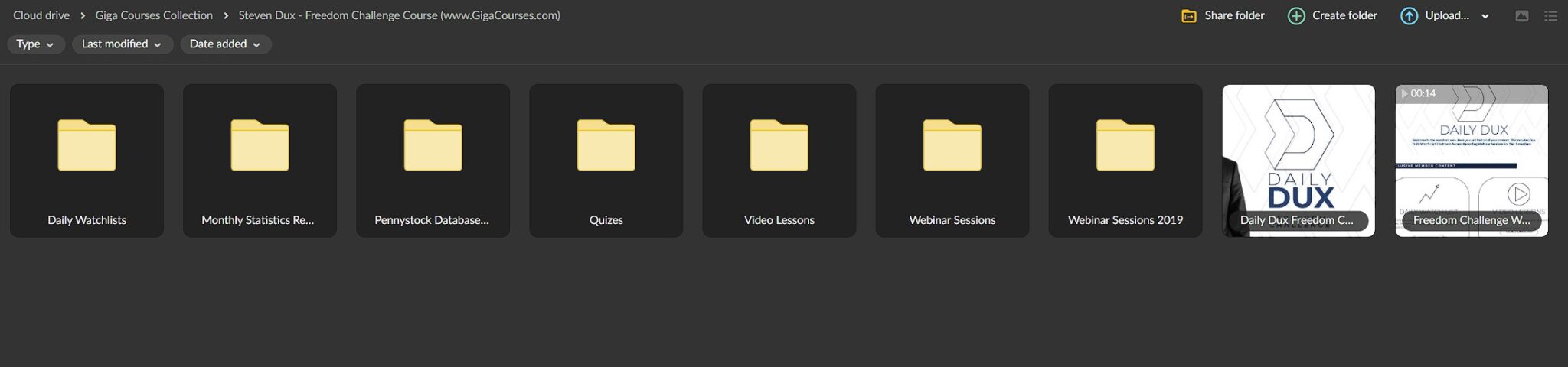 Steven Dux - Freedom Challenge Course - Giga Courses