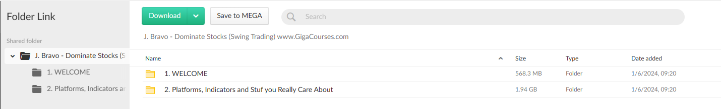 J. Bravo - Dominate Stocks - Giga Courses