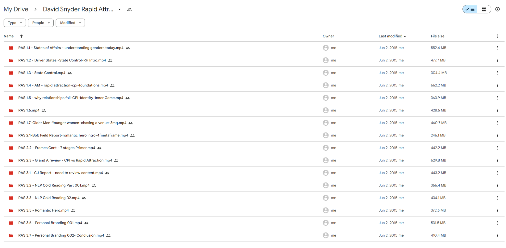 David Snyder Rapid Attraction Secrets - Giga Courses