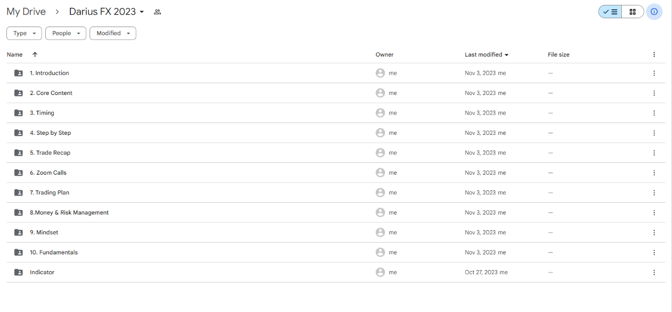 Darius FX 2023 - Giga Courses