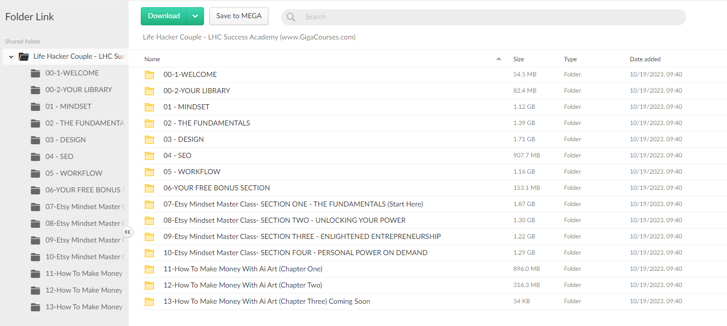 Life Hacker Couple - LHC Success Academy - Giga Courses