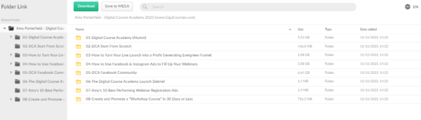Amy Porterfield - Digital Course Academy 2023 - Giga Courses