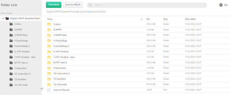 Arjoio's MMT Essential Package - Giga Courses