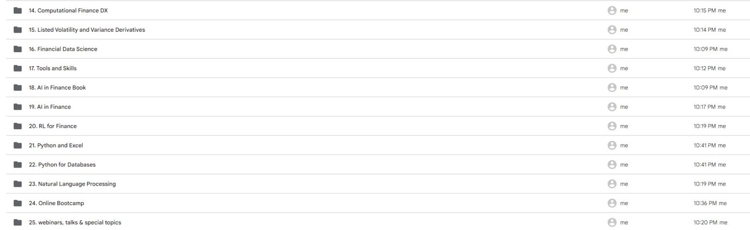 The Python Quants – CPF PROGRAM - Giga Courses